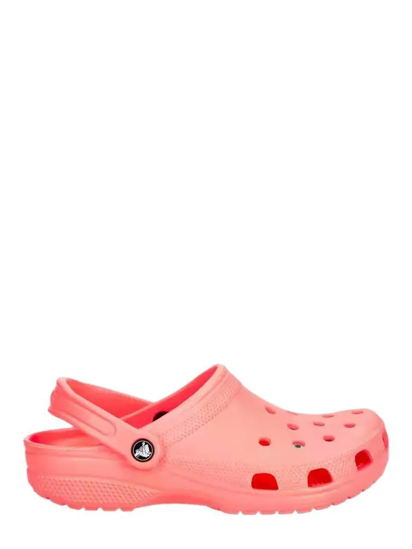 CROCS Perforated Slingback Clogs - Pink