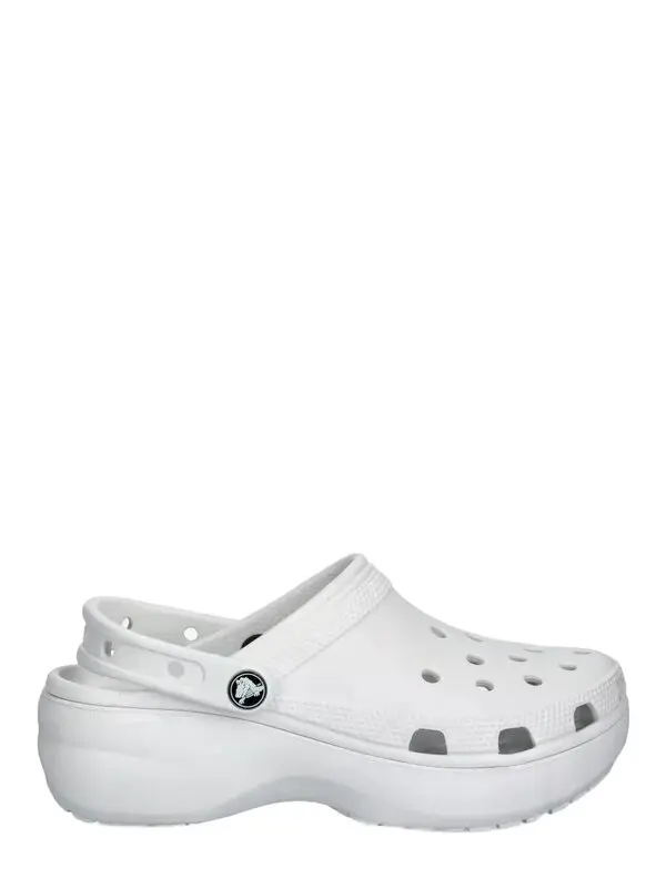 CROCS Classic Platform Clogs - Grey