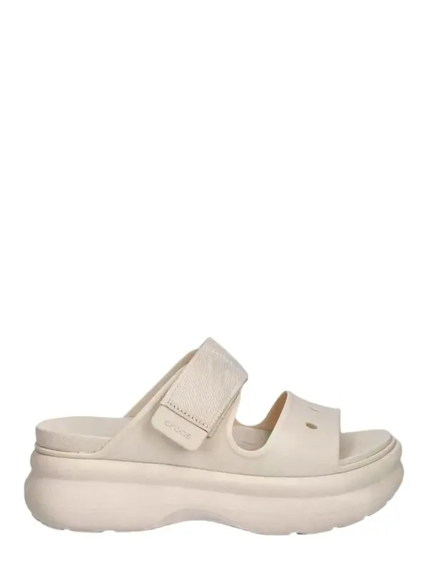 CROCS Soho Two Strap Platform Clogs - Neutrals