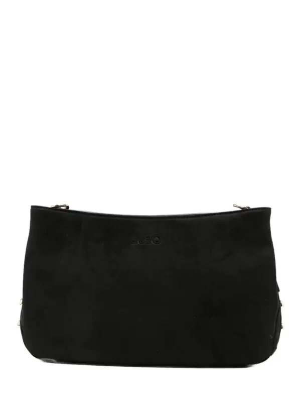 Liu Jo Debossed Logo Clutch Bag - Black