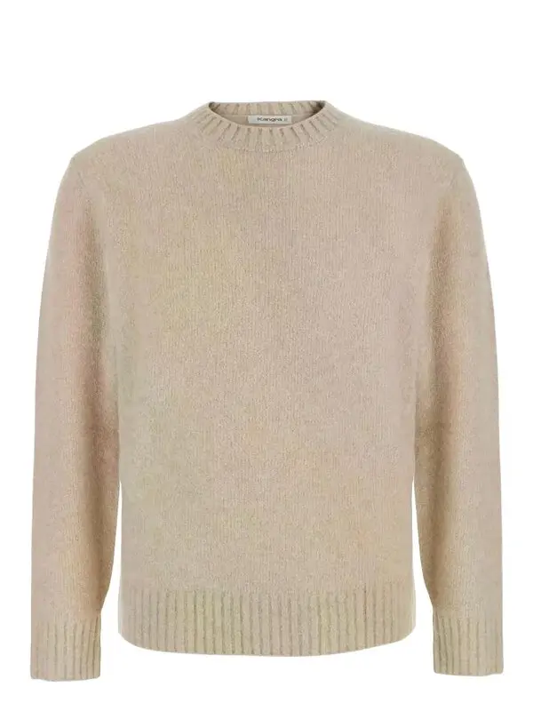 KANGRA Crew Neck Sweater - Neutrals