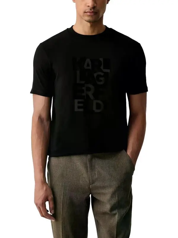 Karl Lagerfeld Logo-print T-shirt - Black