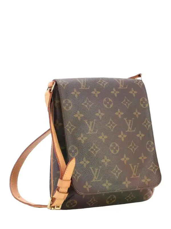 LOUIS VUITTON Monogram Canvas Musette Salsa Pm Shoulder Bag - Brown