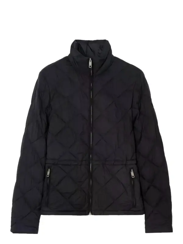 Burberry Nylon Quilted Jacket - Blue