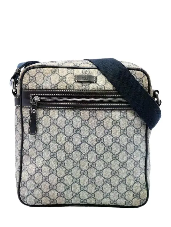 Gucci 2016-2026 Gg Supreme Crossbody Bag - Neutrals