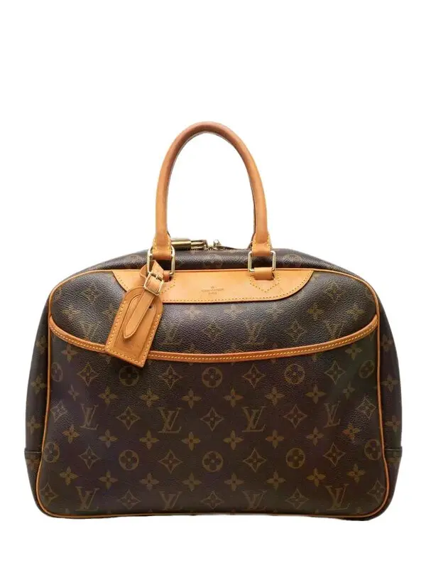 LOUIS VUITTON 1990-2010 Monogram Deauville Handbag - Brown