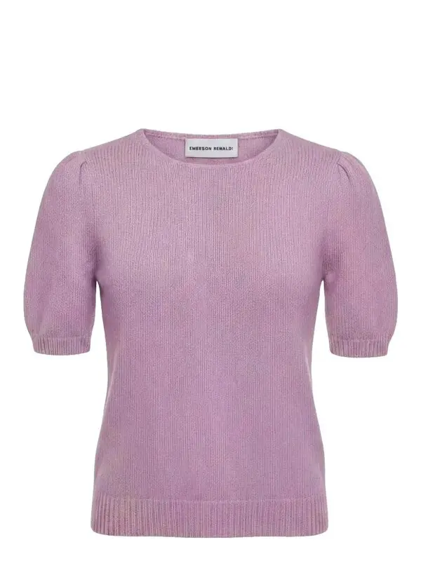 EMERSON RENALDI Short-sleeve Crew-neck T-shirt - Pink