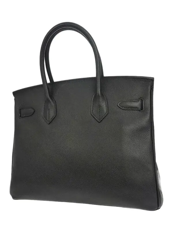 Hermès 30 Birkin Handbag - Black