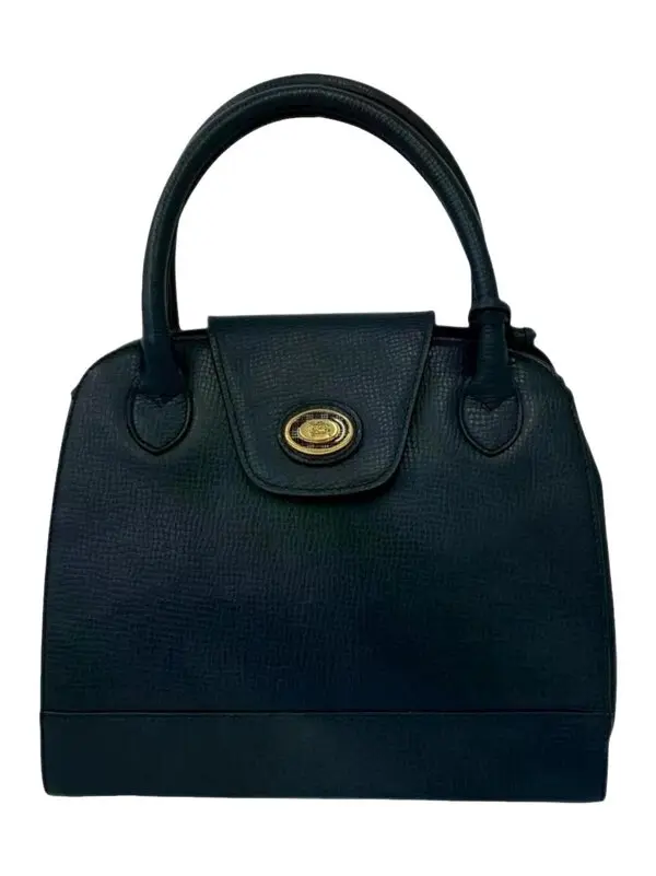Burberry 1980-1990 Leather Handbag - Blue