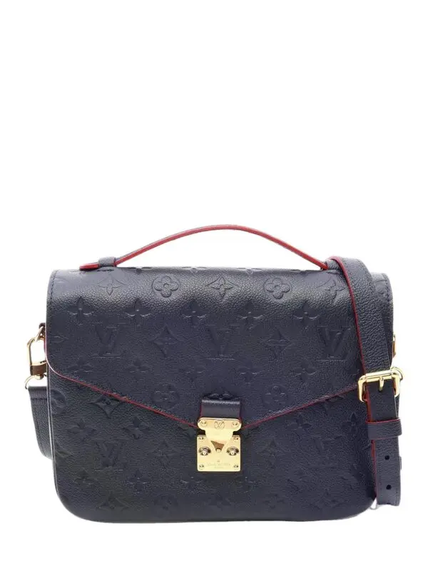 LOUIS VUITTON 2019 Metis Monogram Empreinte Handbag - Blue