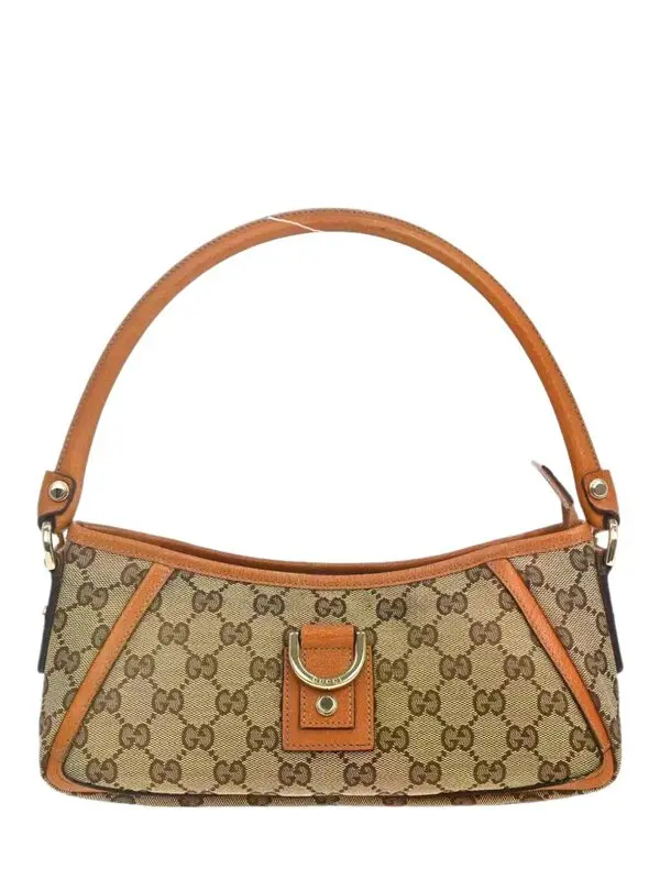 Gucci 1990-2000s Abbey D-ring Shoulder Bag - Neutrals
