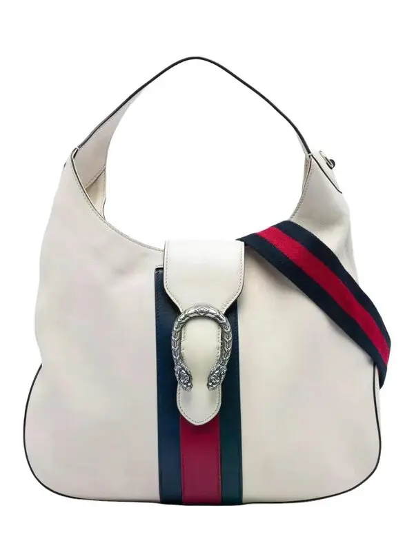 Gucci Dionysus Web Satchel - White
