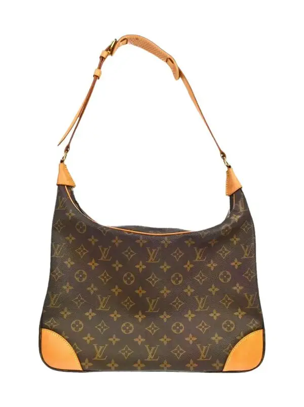 LOUIS VUITTON 2001 30 Boulogne Shoulder Bag - Brown