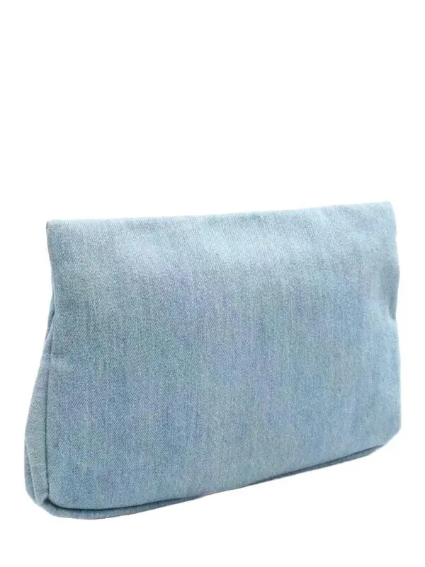JIMMY CHOO 2000s Zena Star-stud Clutch Bag - Blue