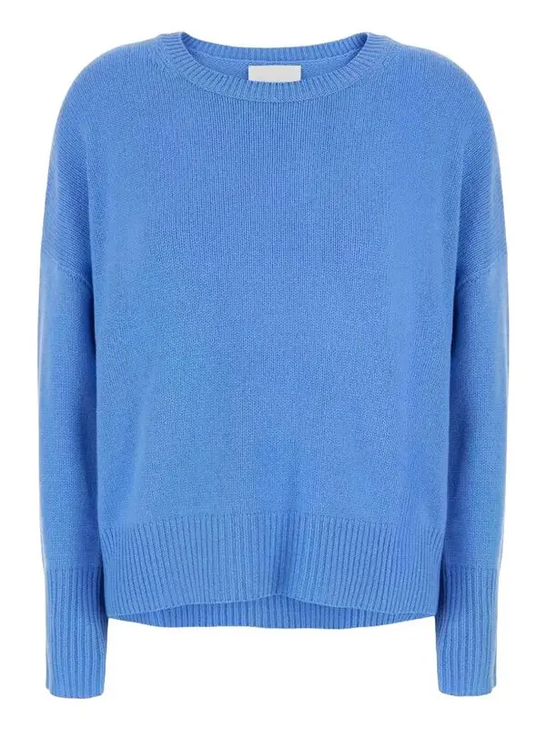 LISA YANG Mils Ribbed-knit Cashmere Sweater - Blue