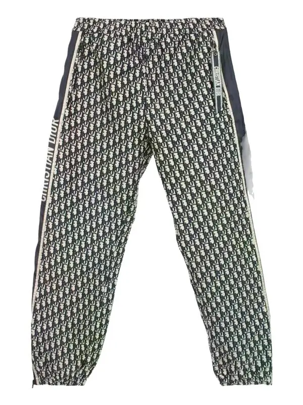 Dior 2010s Oblique Track Pants - Blue