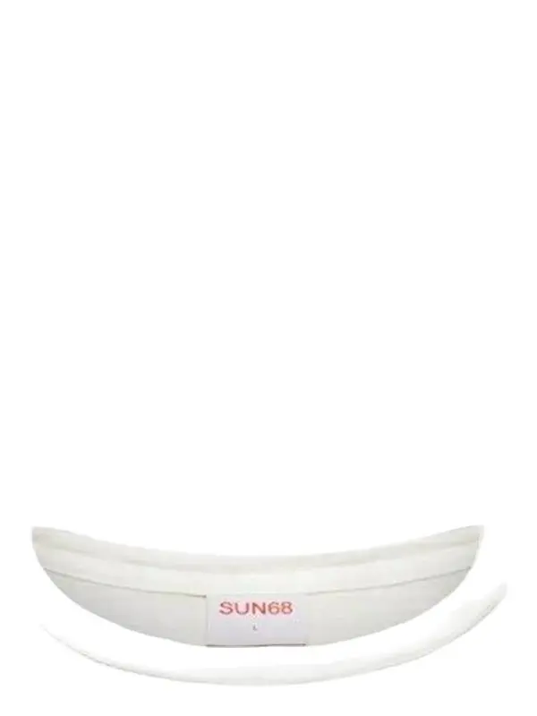 SUN 68 Embroidered-logo T-shirt - White