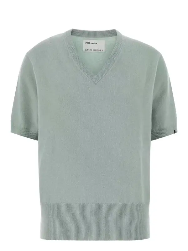 Extreme Cashmere N°490 Martina V-neck Sweater - Green