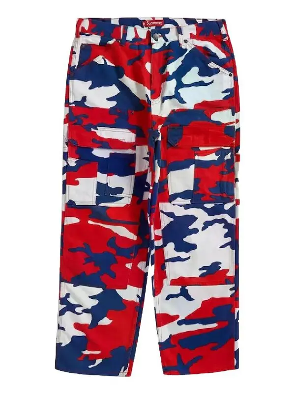 Supreme Double-knee Utility Jeans - Red