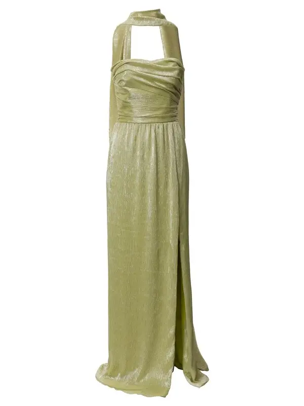 LITA COUTURE Strapless Corset Mint Dress - Green