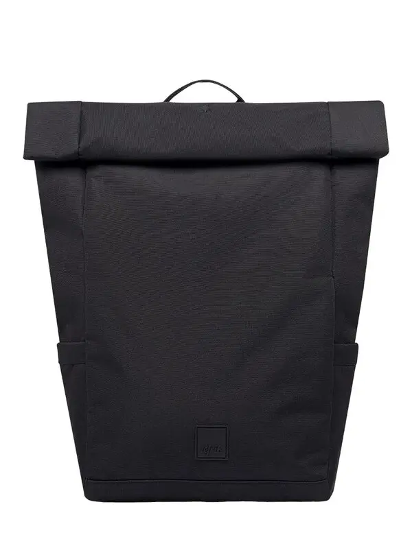 LEFRIK Roll Backpack With Laptop Sleeve - Black