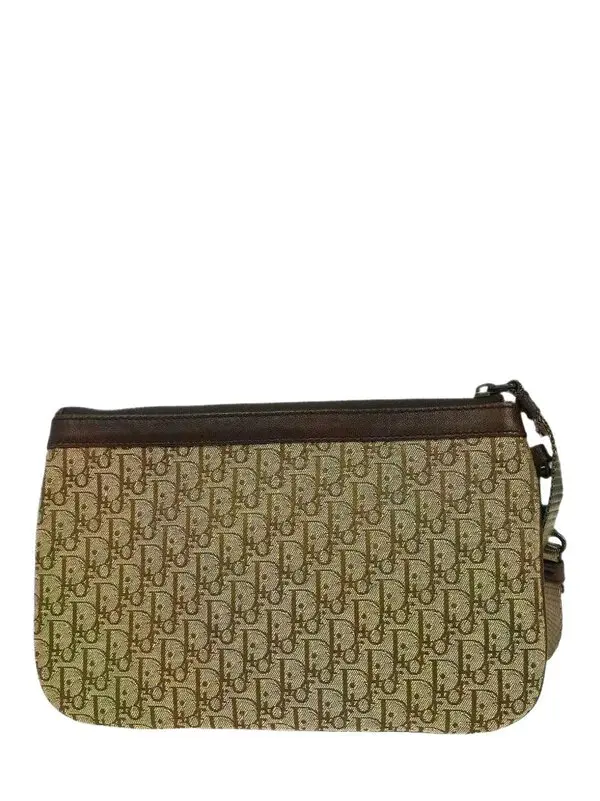 Dior Trotter Buckle Clutch Bag - Neutrals