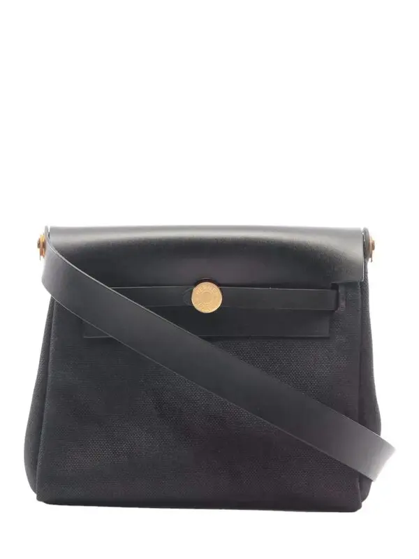 Hermès Mini Zip Shoulder Bag - Black