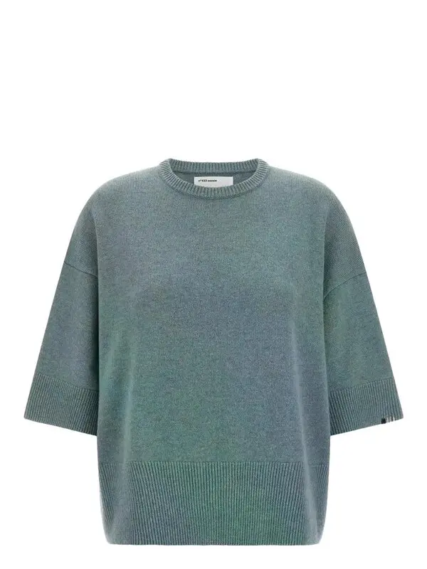 Extreme Cashmere N433 Sassie Crew-neck Sweater - Blue