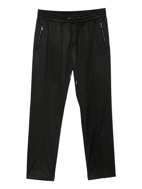 Dolce & Gabbana Logo-plaque Trousers - Black
