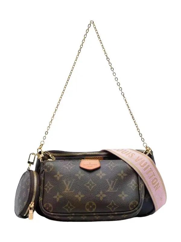 LOUIS VUITTON Monogram Multi Pochette Accessoires Satchel - Brown