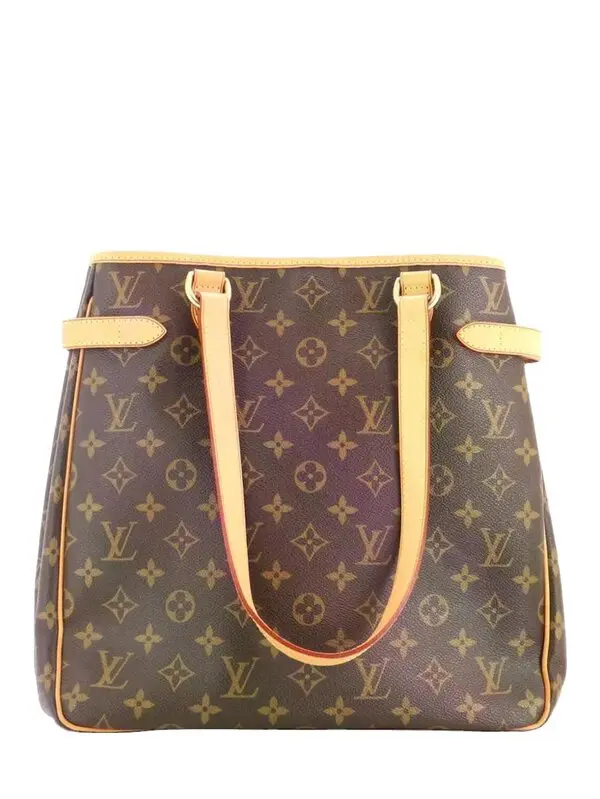 LOUIS VUITTON Monogram Canvas Vertical Tote Bag - Brown