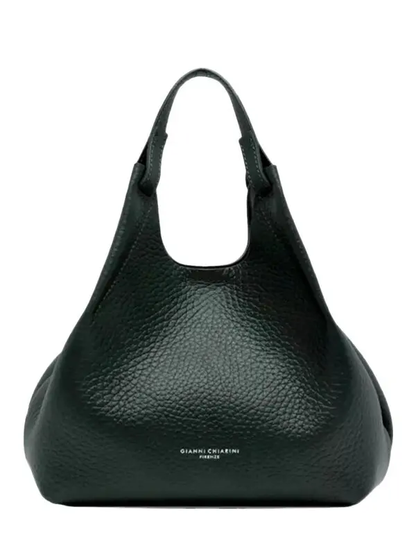GIANNI CHIARINI Medium Dua Grained-leather Tote Bag - Green