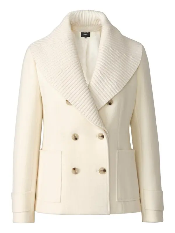 Mackage Danielle Double-breasted Coat - Cream
