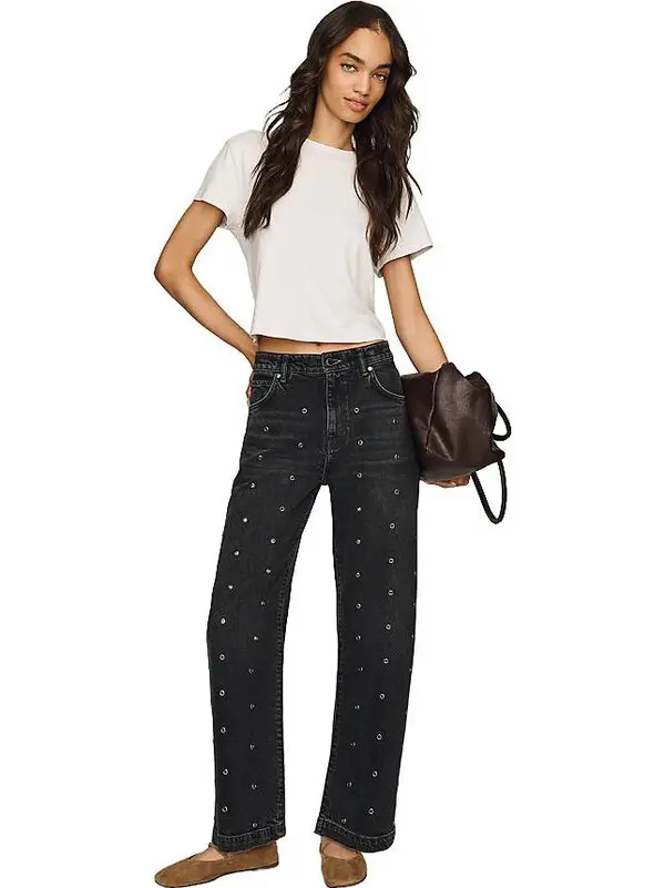 Ag Hattie High-rise Barrel Jeans - Innovation