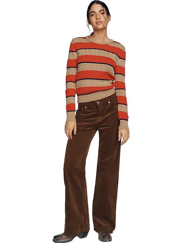 Citizens Of Humanity Nora Low-rise Wide-leg Corduroy Jeans - Manuka