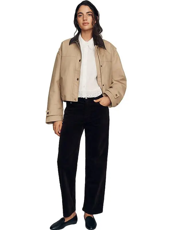 Citizens Of Humanity Palma High-rise Straight-leg Corduroy Jeans - Barrister