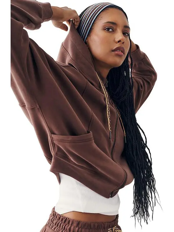 Daily Practice Oasis Hoodie - Chocolate