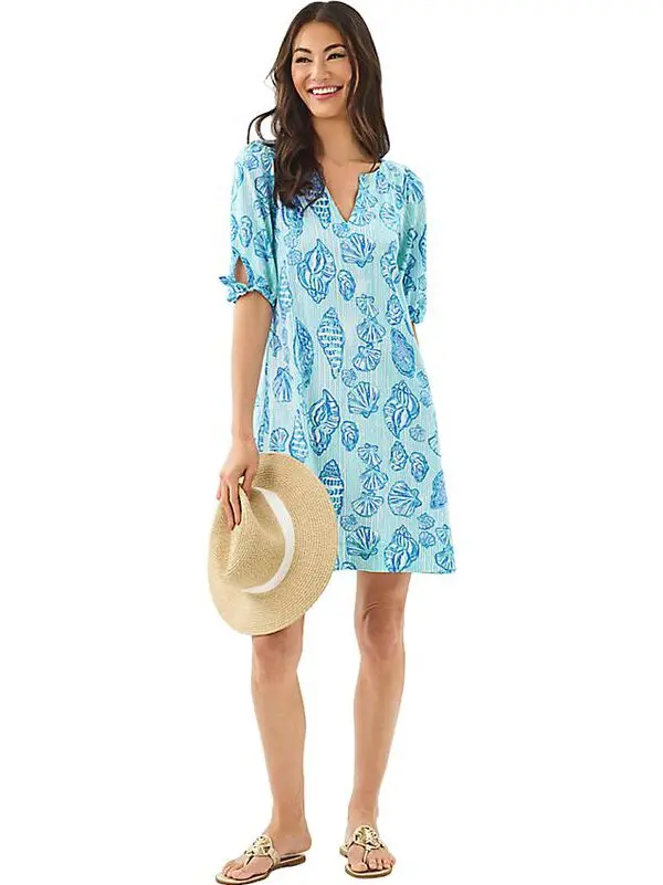 Lilly Pulitzer® Easley T-shirt Dress - Blue
