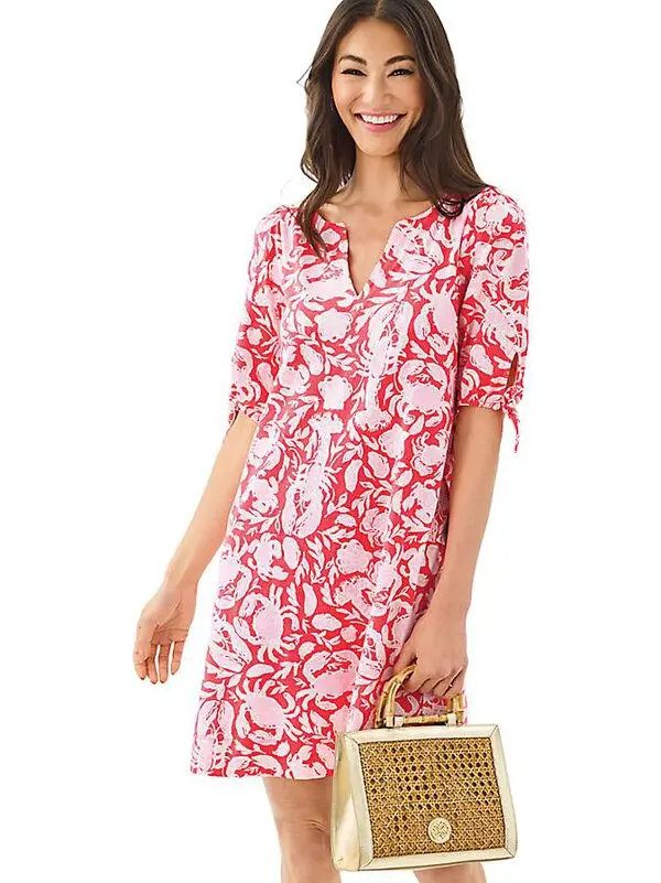 Lilly Pulitzer® Easley T-shirt Dress - Coral