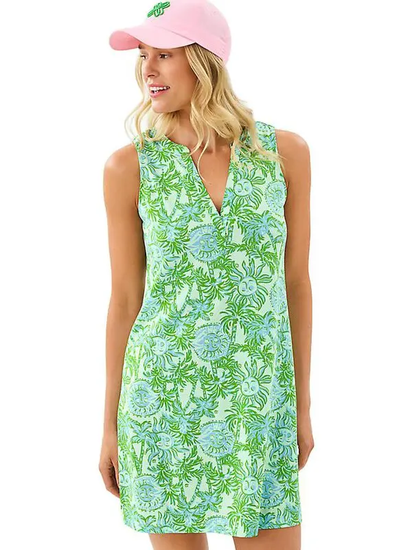 Lilly Pulitzer® Dev Dress - Cool Mint Catchin Rays