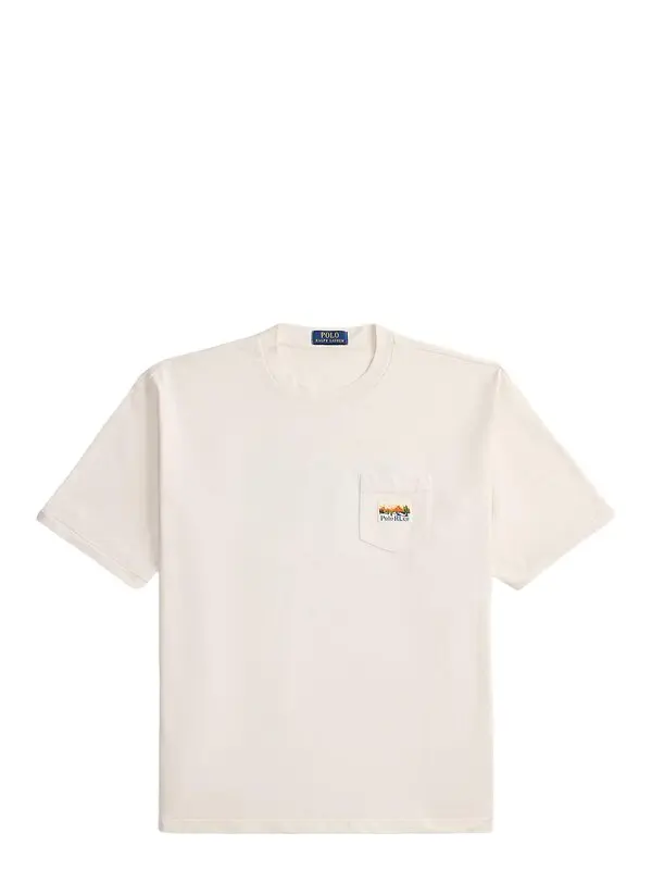 Ralph Lauren Relaxed Fit Jersey Graphic T-shirt - Nevis