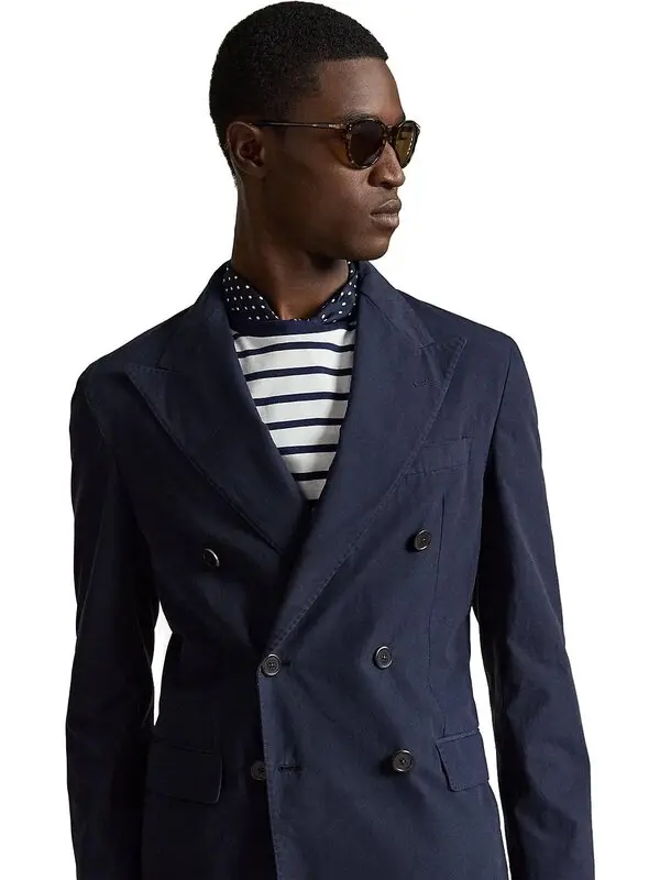 Ralph Lauren Polo Soft Tailored Fit Poplin Jacket - Navy