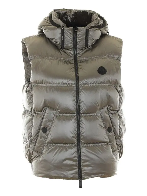Moncler Fluidite Vest - Gray
