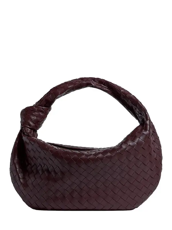 Bottega Veneta Jodie Handbag With Intrecciato Motif - Multicolor