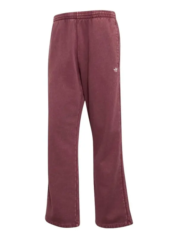 Adidas Trefoil Essentials Loose Fleece Pants - Maroon