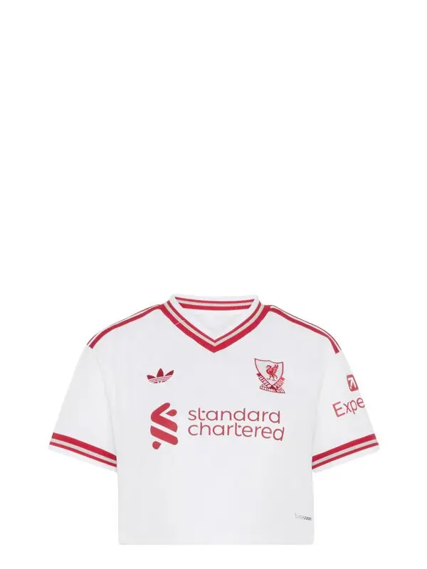 Adidas Liverpool Fc 26/27 Away Jersey Crop - White