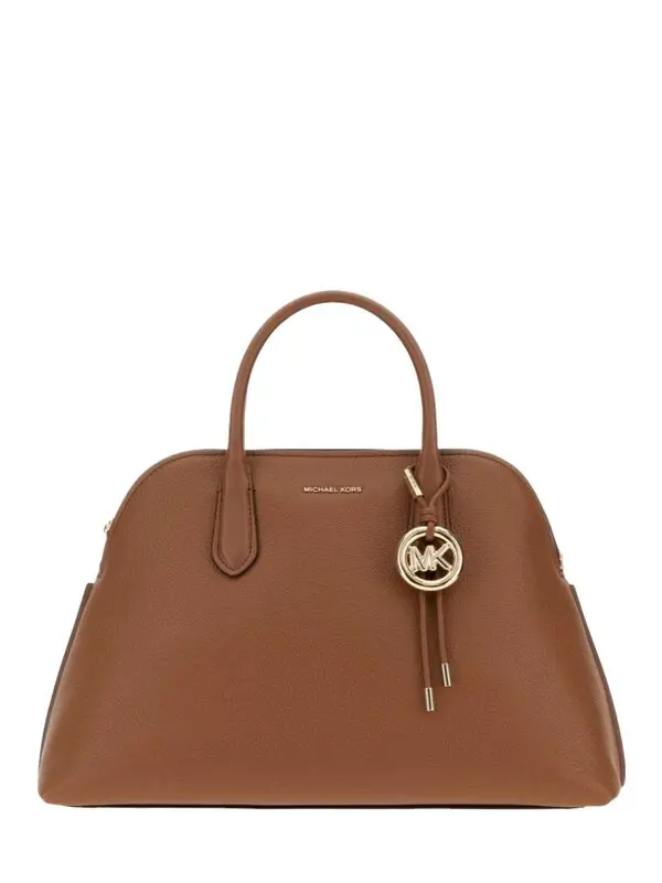 Michael Kors Leather Tote Bag - Brown