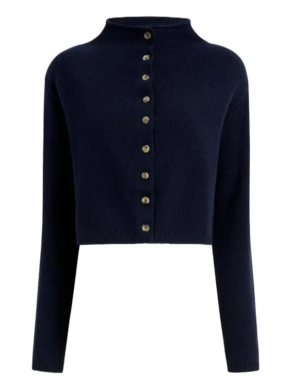 Khaite Annora Cardigan - Midnight Blue
