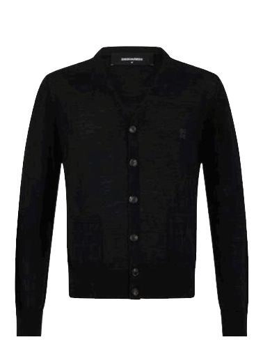 Dsquared2 Long-sleeve Knit Cardigan - Black
