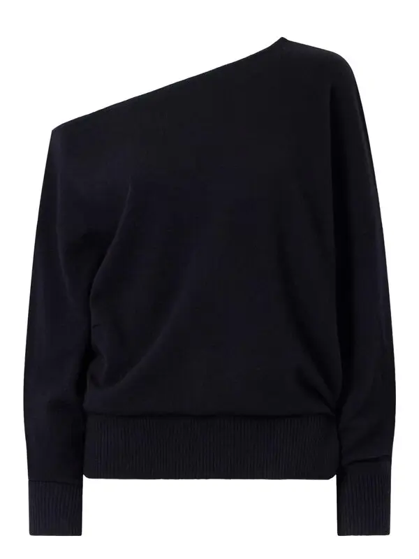 Arch4 Wiki Off-the-shoulder Cashmere Sweater - Black